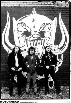 Motörhead Poster ORIGINALBESETZUNG London Harrow Road 1979