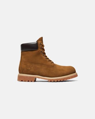 Timberland Wasserdichter Timberland Premium 6-Inch Boot f&uuml;r Herren in Dunkelgelb, Herren, Gelb, Gr&ouml;&szlig;e