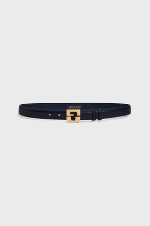 Gerard Darel Ceinture signature en cuir - LE LAUREN - Marine