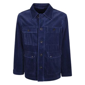 Paul Smith Utility Jacket - - Jackets - Herren - Blau - M