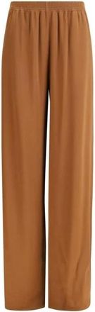 Fabiana Filippi Femme, Pantalons, Beige, Taille: 42 FR Enver Satin Pantalons