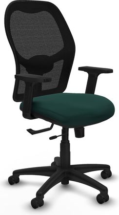 Piqueras y Crespo Sessel f&uuml;r Home Office, mit 2D-Armen, h&ouml;henverstellbare Lendenwirbelst&uuml;tze, ausgestattet mit Synchron/Translack und Schneideschaum, mit selbstfahrende