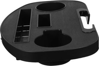 Yarnow Lounge Chair Beistelltisch mit Stabilem Getränkehalter Leichter Kunststoff-ablagetisch für Outdoor Camping Strand und Garten Kompakt und Tragbar für L