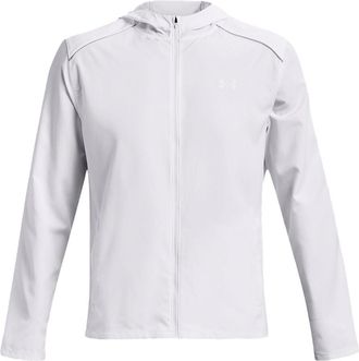 Under Armour Herren Storm Run Hooded Jacket Laufbekleidung Laufjacke White - Weiß Xl
