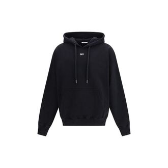 Off-white Schwarzes Baumwoll-Sweatshirt