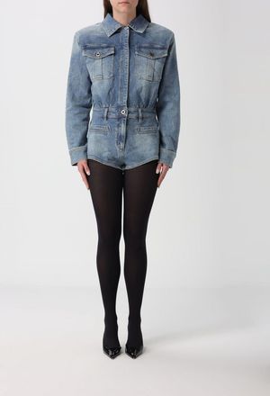 Self Portrait Jumpsuit SELF-PORTRAIT Damen Farbe Blau