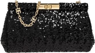 Dolce & Gabbana Marlene Schultertasche - - Bags - Damen - Schwarzk - ONE SIZE