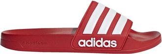 adidas Adilette Shower Herren Schlappen, Rot, 51 1/3 EU