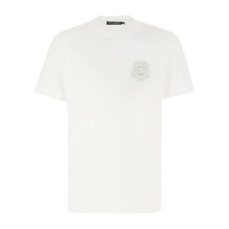 Dolce & Gabbana T-Shirt - - Tops - Herren - Wei&szlig; - S