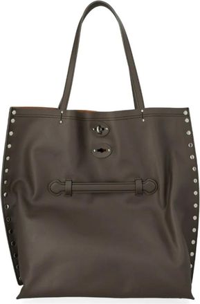 Zanellato Femme, Sacs, Brun, Taille: ONE Size Gianduiotto Tote