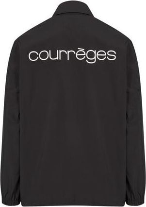 Courr&egrave;ges Veste droite &agrave; col classique