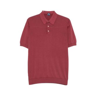 Fedeli Sweater Mu0D5910 16 - - Tops - Herren - Rot - 4XL