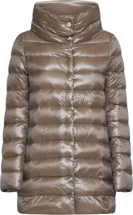Herno Amelia Midi Daunenjacke - - Jackets - Damen - Grau - M