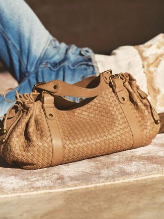 Gerard Darel Sac &agrave; main en cuir tress&eacute; - 24H