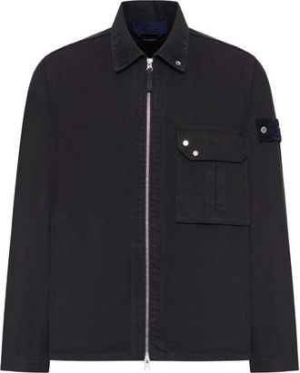 Stone Island Homme, Vestes, Noir, Taille: XL Stone Island Manteaux Black