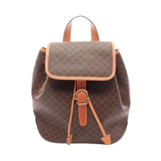Celine Pre-owned Vintage Backpack - Femme - Pre-owned - Brun - Taille: ONE Size