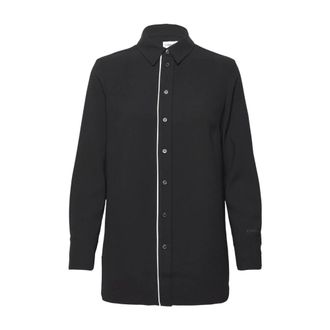 Calvin Klein Wende-Kreppbluse - - Blouses & Shirts - Damen - Schwarzk - S