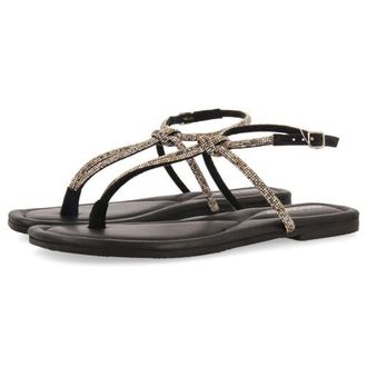 Gioseppo Femme Burnt Sandale, Noir, 37 EU