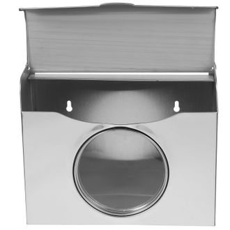 Angoily Edelstahl Taschentuchspender Wandmontage Platzsparend f&uuml;r Badezimmer und B&uuml;ro Stabiler Serviettenhalter mit Deckel