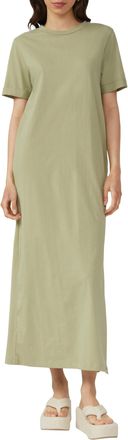 QS by s.Oliver Langes Jerseykleid aus Baumwolle