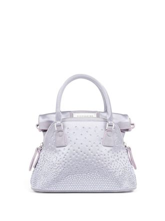 Maison Margiela mini sac port&eacute; &eacute;paule 5AC Cinema Inferno - Argent