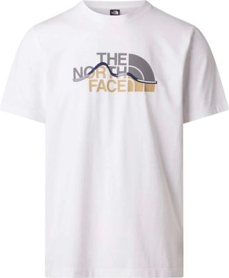 The North Face Homme, Sport, Blanc, Taille: XL M MNT Line RG SS Tee