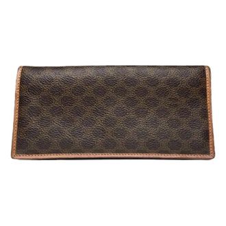 Celine Pre-owned Leder Portemonnaie - - Pre-owned - Damen - Braun - ONE SIZE