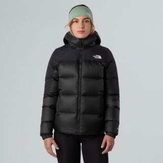 The North Face Daunenjacke THE NORTH FACE W DIABLO DOWN 2.0 HOODED JACKET, Damen, Gr. XL, tnf schwarz heather, tnf schwarz, Obermaterial: 100% Polyester. Wattierung: