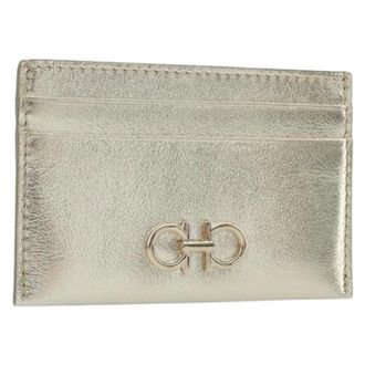 Ferragamo Pre-owned Card Case - Femme - Pre-owned - Jaune - Taille: ONE Size