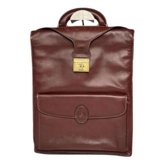 Cartier unisex, Pre-owned, Rouge, Taille: ONE Size Sac &agrave; main vintage Pre-owned