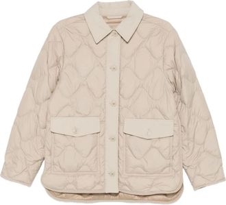 Woolrich Femme, Vestes, Beige, Taille: 42 FR Manteau matelass&eacute;