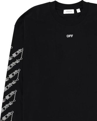 Off-white Graphic Print T-Shirt - Black