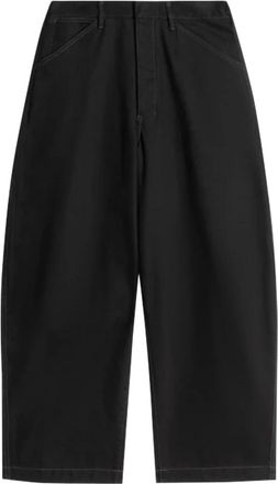 Christophe Lemaire Homme, Jeans, Noir, Taille: S Pantalon Maxi Workwear