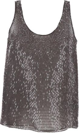 Brunello Cucinelli Femme, Tops, Brun, Taille: 38 FR Hauts