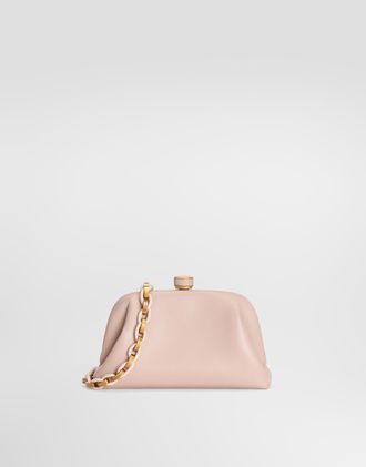 Dolce & Gabbana Handtasche Grandma Mini Aus Plong&eacute;-nappaleder - Frau Collection Puderrosa Onesize