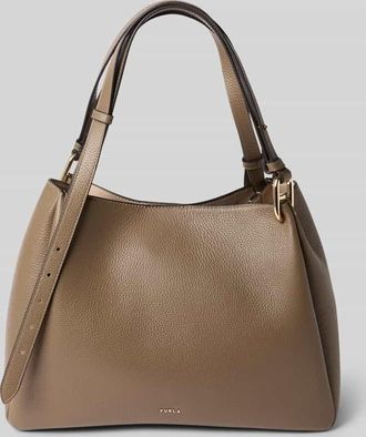Furla Tasche aus echtem Leder mit Logo-Detail Modell Nuvola