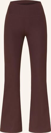 Sweaty Betty Tights Glow Fley braun