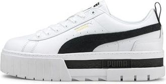 Puma Femme Mayze Lth Wns Chaussures-lifestyle, Multicolor Puma White Puma White, 38.5 EU