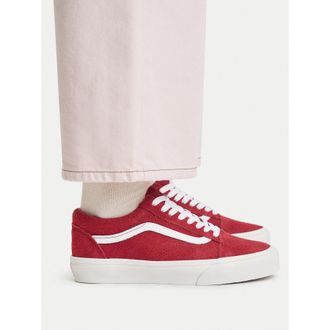 Vans Sneakers aus Stoff Vans Old Skool VN000Z6TBRD1 Dunkelrot