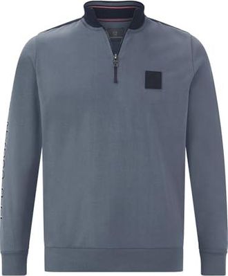 Jan Vanderstorm Homme Sweatshirt Jordebenk Bleu, 2XL (XXL) - 60/62