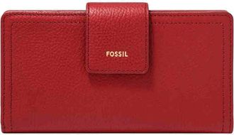 Fossil Damen Logan Kupplung, Weinrot