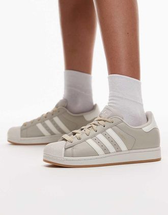 adidas Originals Superstar II - Baskets - Blanc et gris clair
