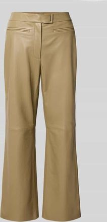 HUGO BOSS Regular Fit Lederhose aus echtem Lammleder Modell SIMARY