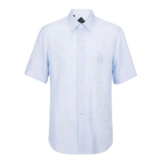 Billionaire Boys Club Homme, Chemises, Bleu, Taille: XS Chemise &agrave; Manches Courtes Silver Cut