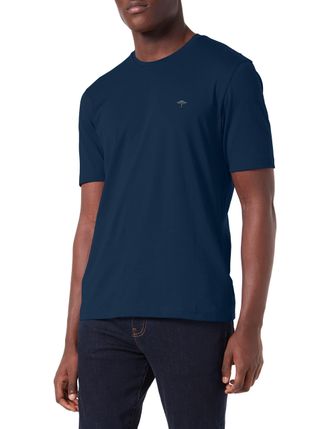 Fynch-Hatton Fynch-Hatton Herren T-Shirt, Basic T-Shirt, per Pack Blau (Midnight 672), XX-Large (Herstellergröße: XXL)