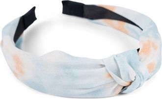 styleBREAKER Haarschmuck Stoff Haarreif Batik Farbverlauf