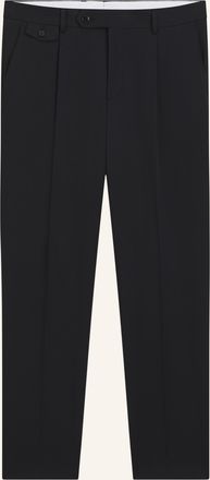 HUGO BOSS Anzughose H-Perin-Pl-Dtl-263 Tapered Fit blau