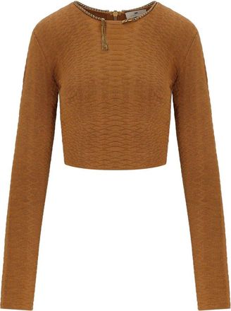 Elisabetta Franchi MAGLIA ORO ELISABETTA FRANCHI