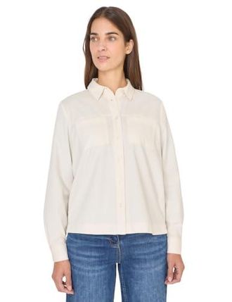 Cecil Chemise en Velours c&ocirc;tel&eacute; Light Greige M