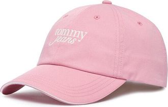 Tommy Jeans Cap Script AW0AW18973 Hellrosa